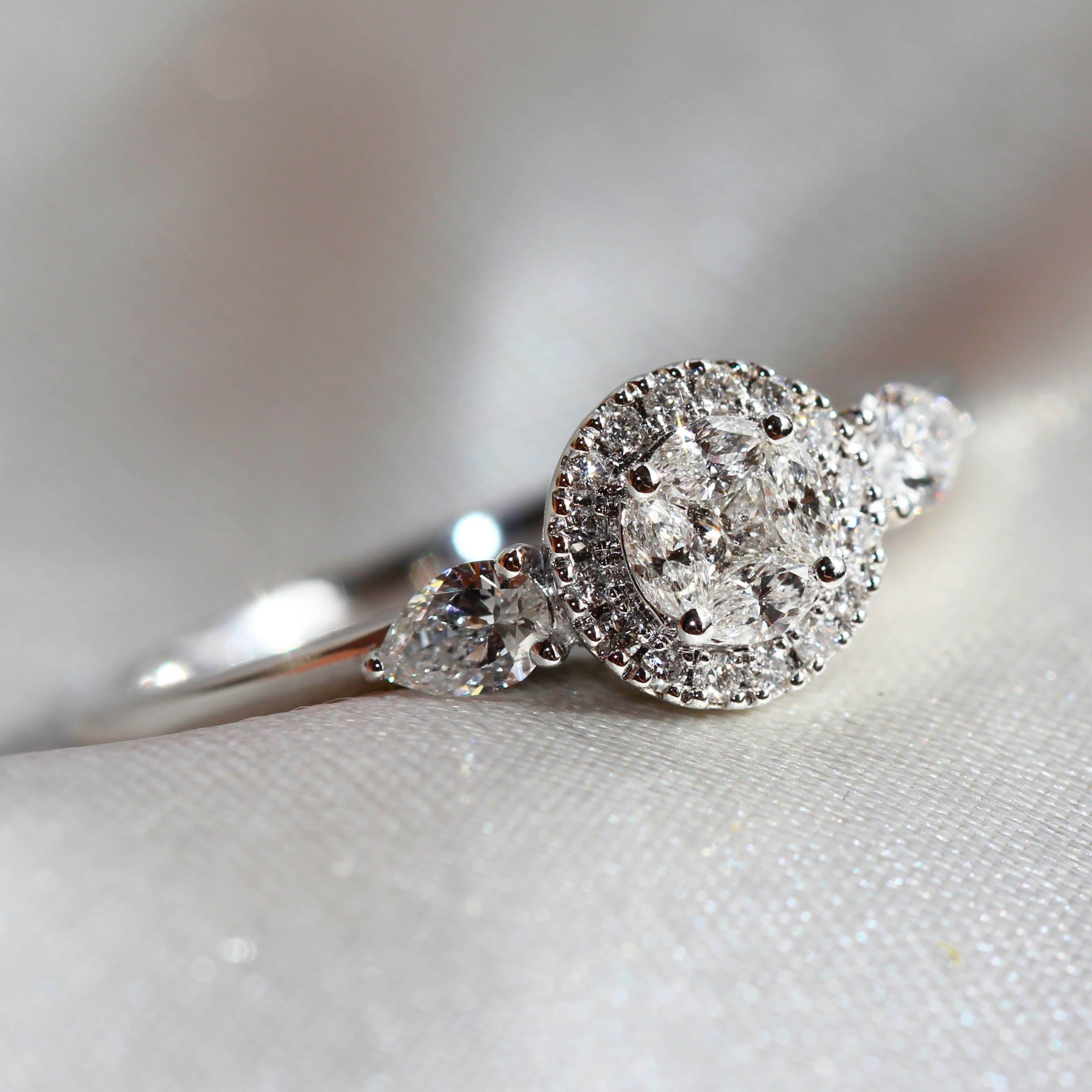 Round Invisible Set Engagement Ring – Clayfield Jewellery Online